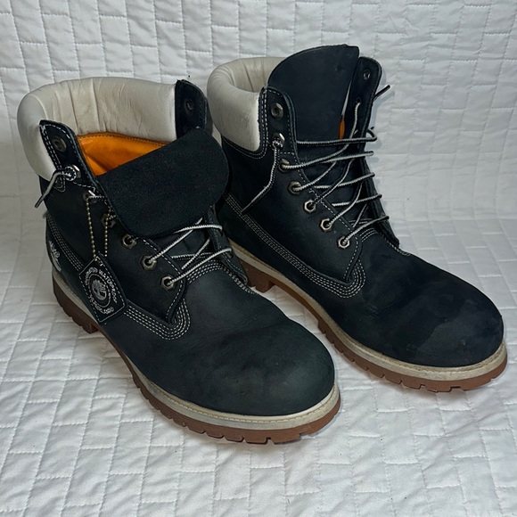 Timberland | Shoes | Timberland Premium 6 Leather Boots Mens 1 Gray ...